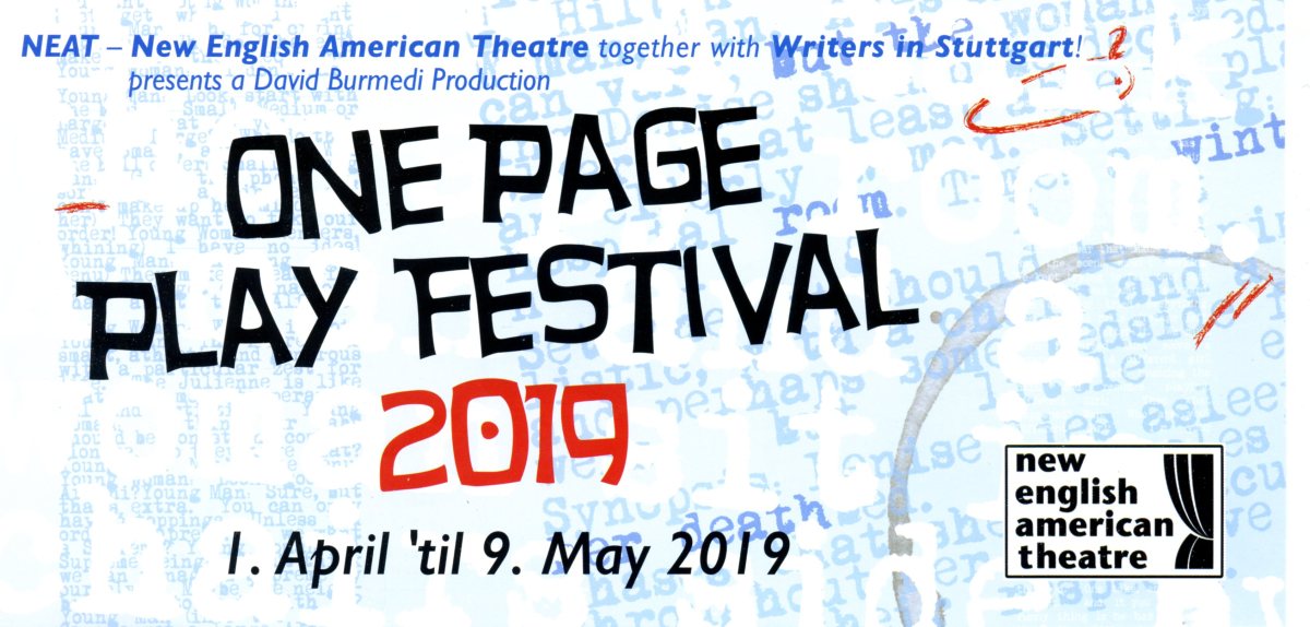 ONE PAGE PLAYS; A New Concept in Theatre – New English American Theater ...